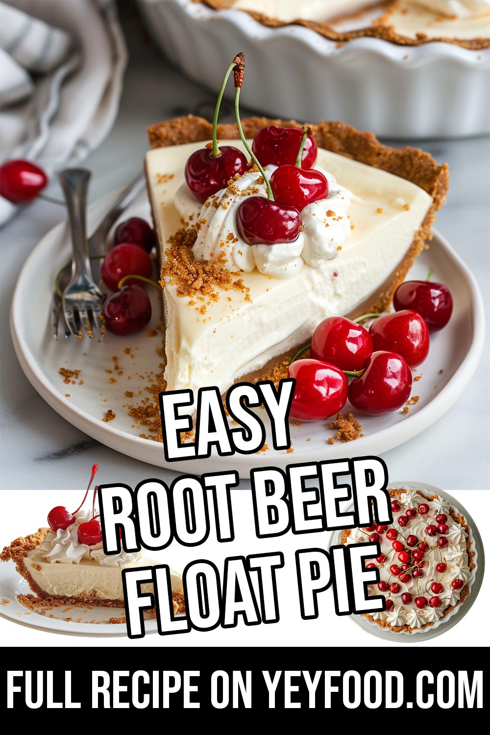 Easy Root Beer Float Pie - Yeyfood.com: Recipes, cooking tips, and kitchen hacks for home cooks ...