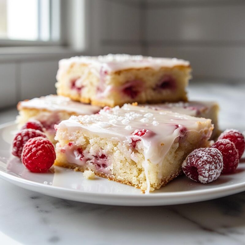 Raspberry Lemonade Bars - Yeyfood.com: Recipes, cooking tips, and ...