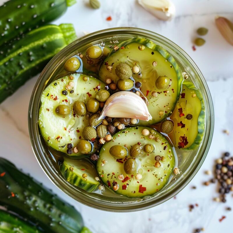 Sweet & Spicy Pickled Cucumbers - Yeyfood.com: Recipes, cooking tips ...