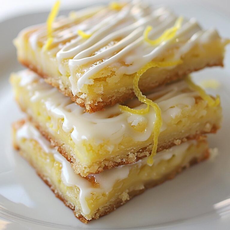 Zingy Lemon Bakewell Bars - Yeyfood.com: Recipes, cooking tips, and ...