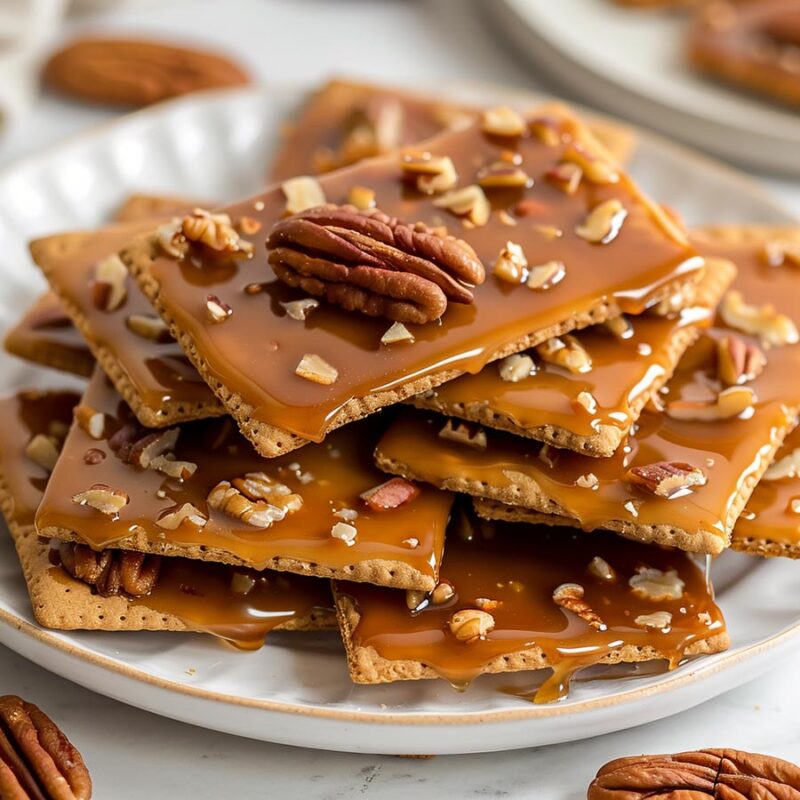 Bourbon Graham Cracker Candy - Yeyfood.com: Recipes, cooking tips, and ...