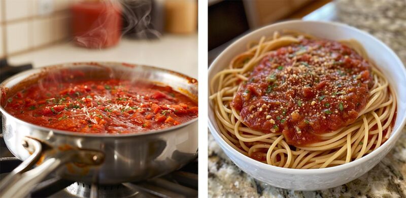 Homemade Spaghetti Sauce - Yeyfood.com: Recipes, cooking tips, and ...
