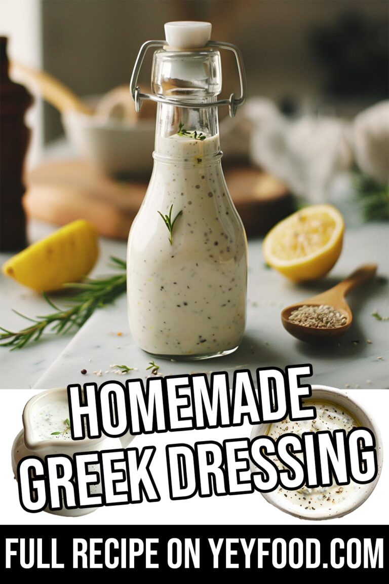 Homemade Greek Dressing - Yeyfood.com: Recipes, cooking tips, and ...