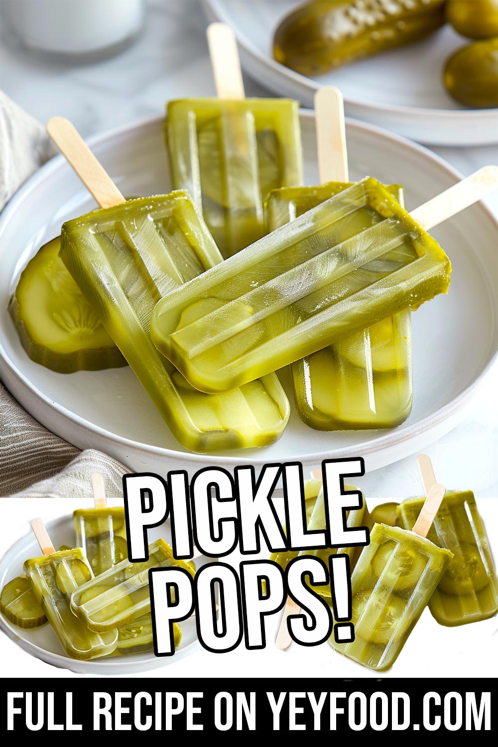 Pickle Pops - Yeyfood.com: Recipes, cooking tips, and kitchen hacks for ...