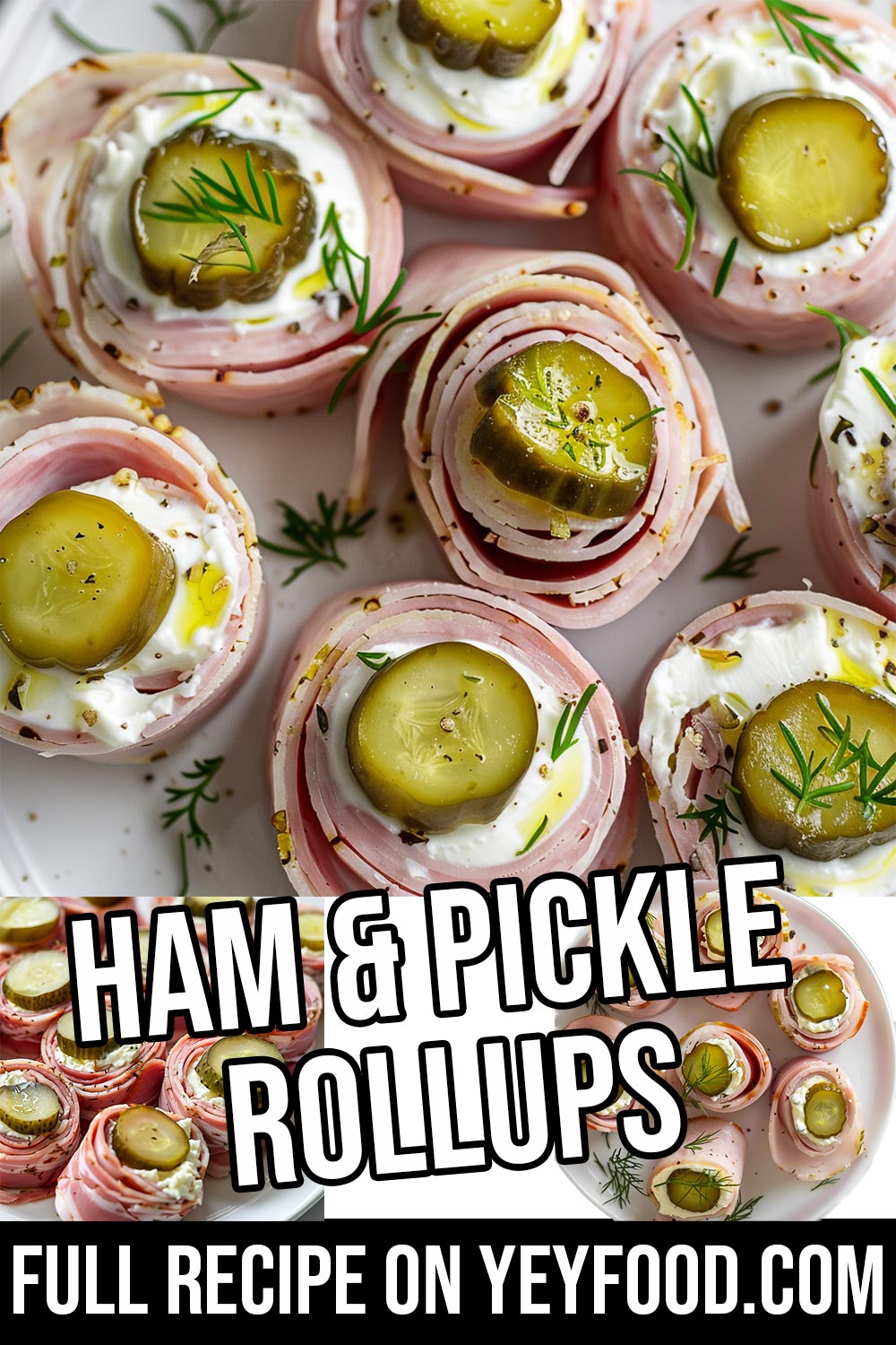 Ham & Pickle Rollups - Yeyfood.com: Recipes, cooking tips, and kitchen ...