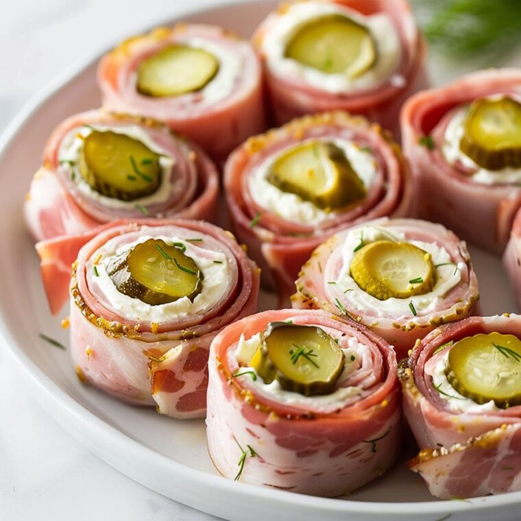 Ham & Pickle Rollups - Yeyfood.com: Recipes, cooking tips, and kitchen hacks for home cooks of ...