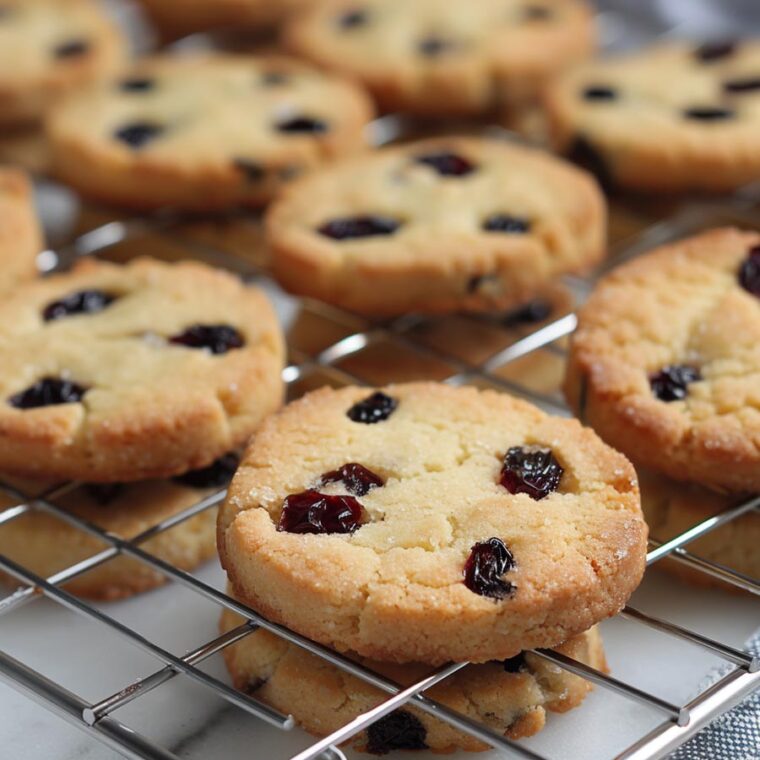 Cherry Almond Shortbread Cookies - Yeyfood.com: Recipes, cooking tips ...