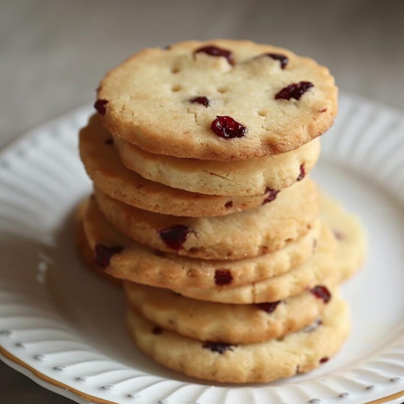 Cherry Almond Shortbread Cookies - Yeyfood.com: Recipes, cooking tips ...