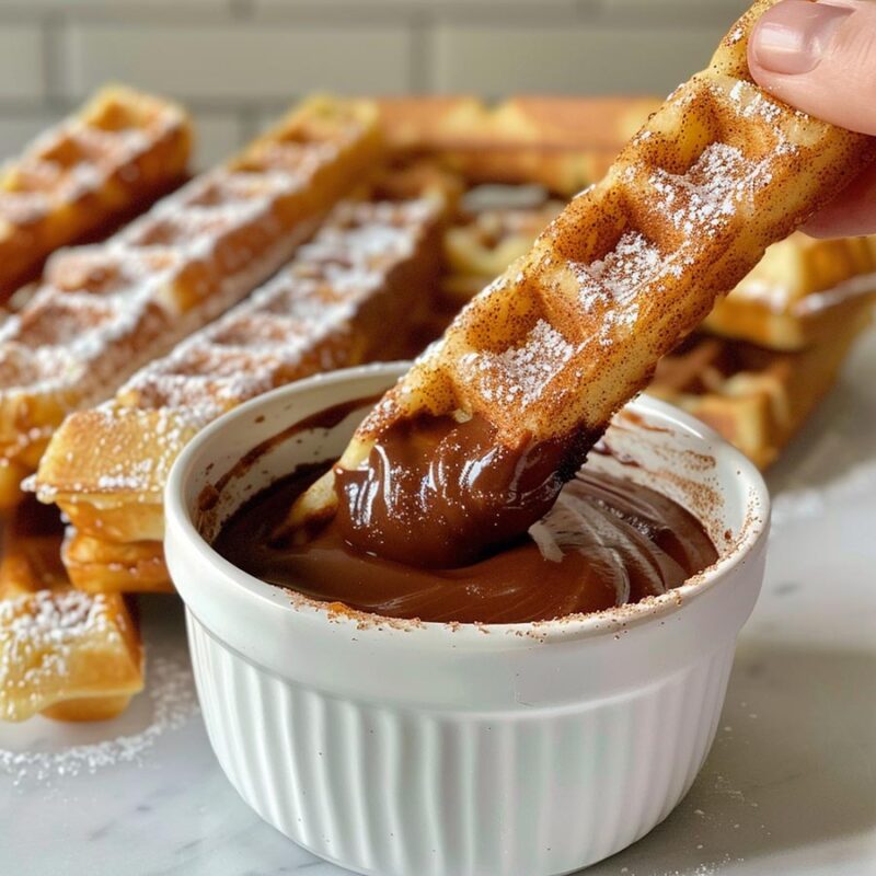 Banana Churro Waffle Sticks - Yeyfood.com: Recipes, cooking tips, and ...