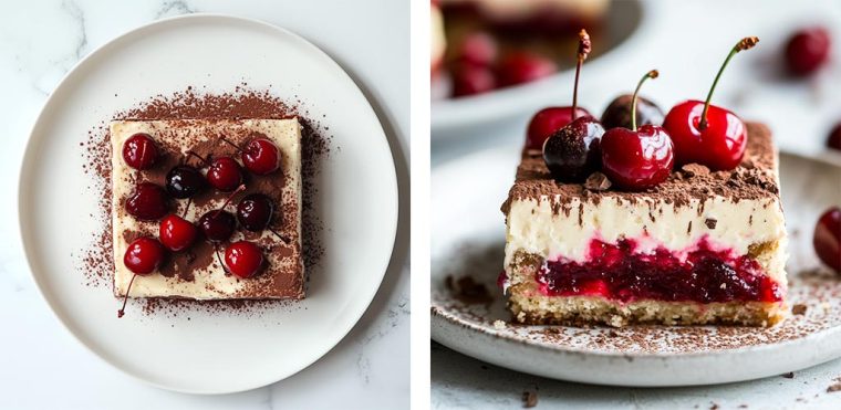 Cherries Jubilee Tiramisu - Yeyfood.com: Recipes, cooking tips, and ...