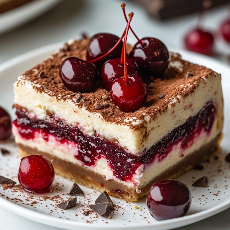 Cherries Jubilee Tiramisu - Yeyfood.com: Recipes, cooking tips, and ...