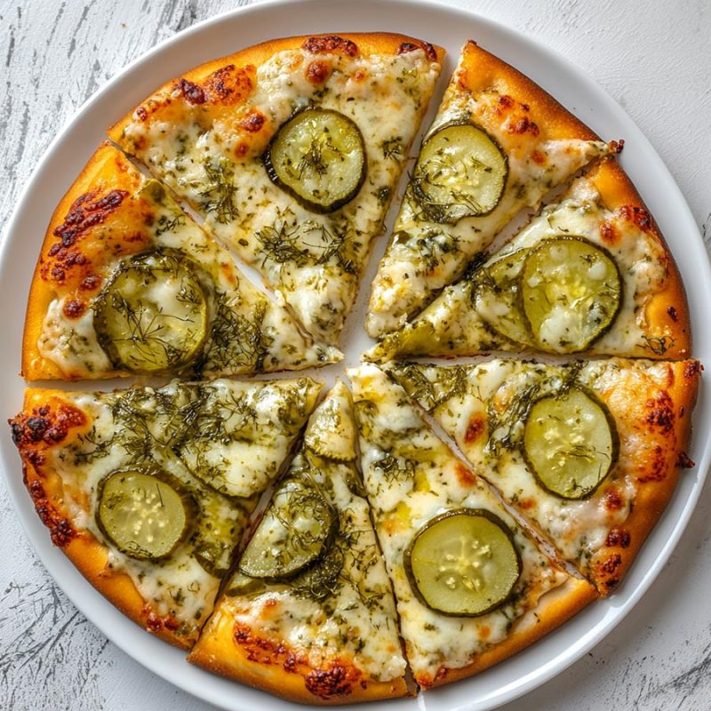 Dill Pickle Pizza - Yeyfood.com: Recipes, cooking tips, and kitchen ...