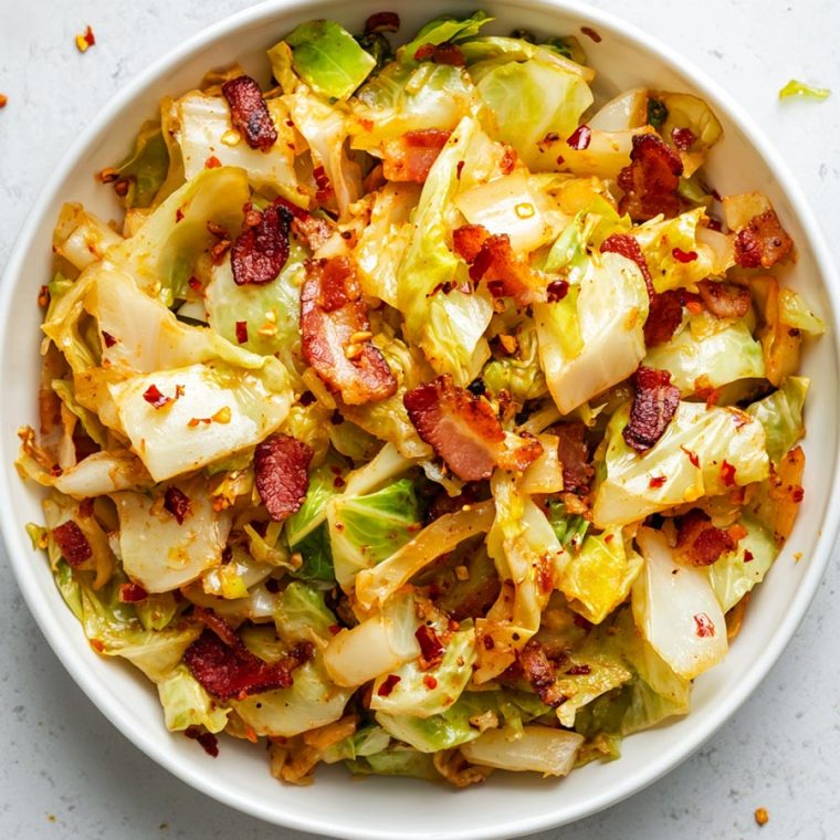 Bacon Fried Cabbage - Yeyfood.com: Recipes, cooking tips, and kitchen ...