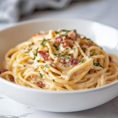 Creamy Bacon Spaghetti - Yeyfood.com: Recipes, cooking tips, and ...
