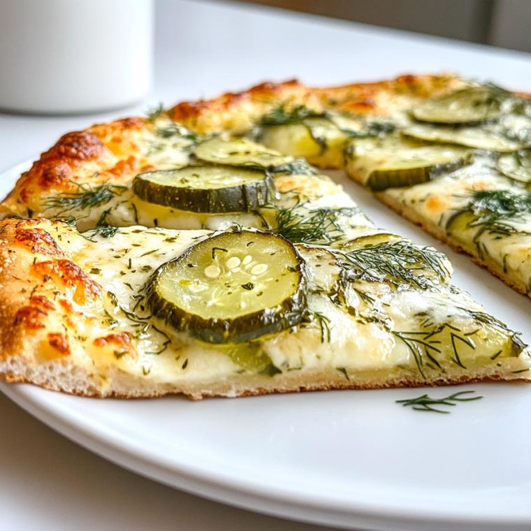 Dill Pickle Pizza - Yeyfood.com: Recipes, cooking tips, and kitchen ...
