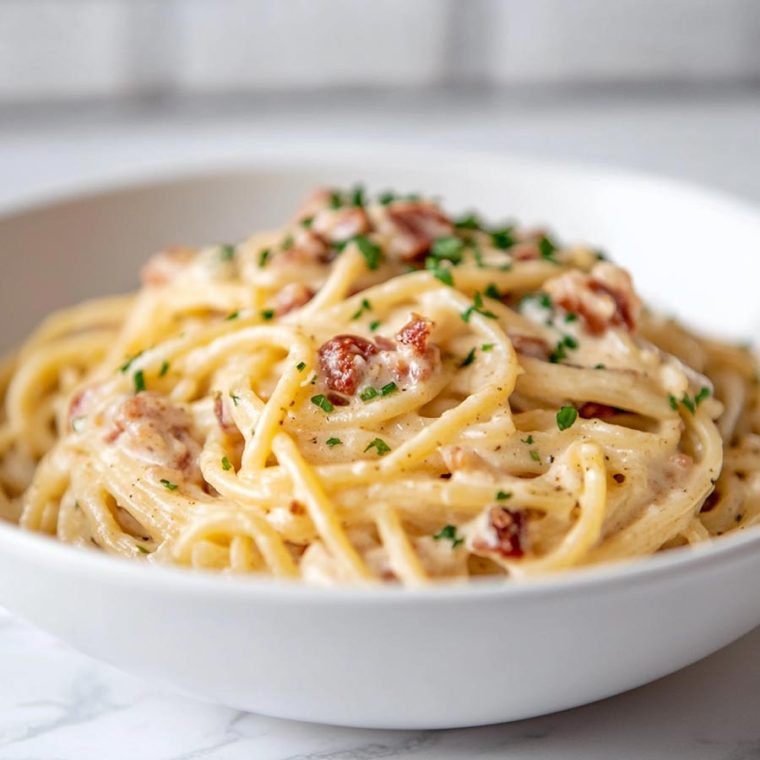 Creamy Bacon Spaghetti - Yeyfood.com: Recipes, cooking tips, and ...