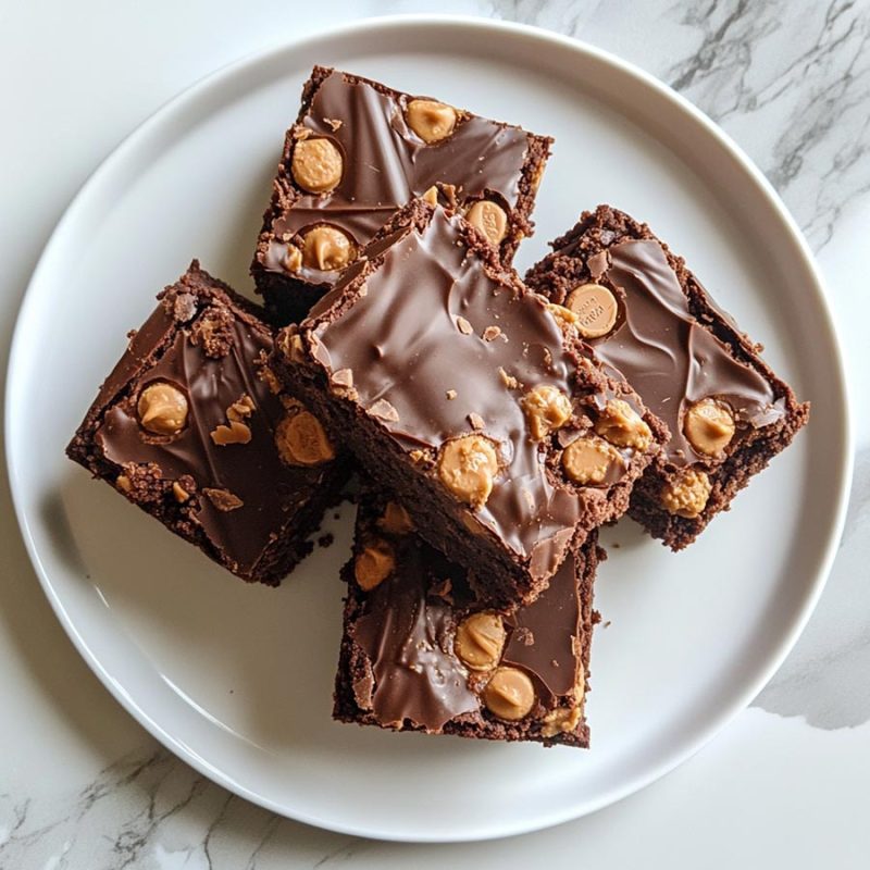 Reece's Peanut Butter Brownies - Yeyfood.com: Recipes, cooking tips ...