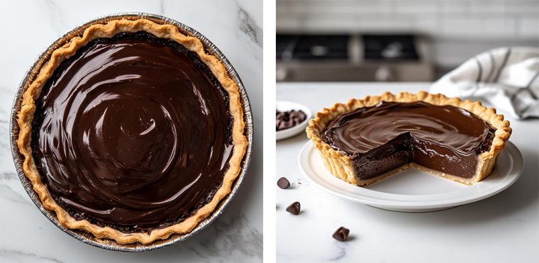 Hot Fudge Pie - Yeyfood.com: Recipes, cooking tips, and kitchen hacks ...