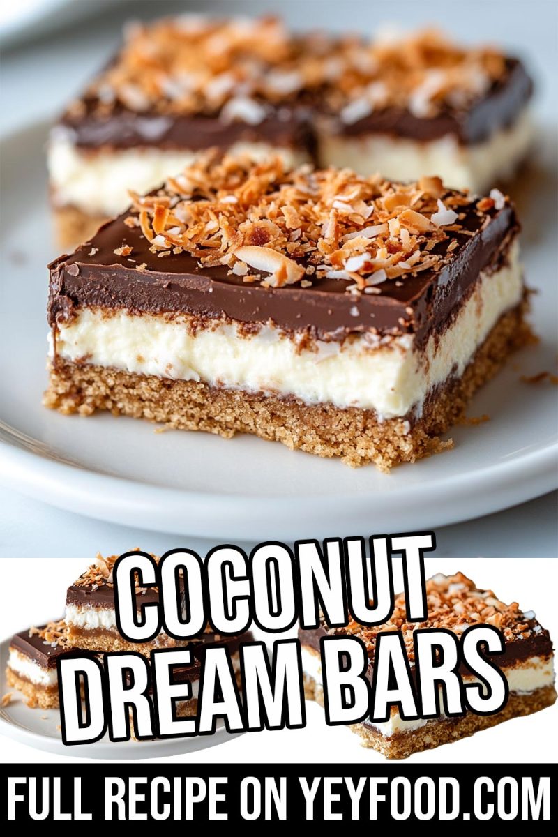 Coconut Dream Bars - Yeyfood.com: Recipes, cooking tips, and kitchen ...