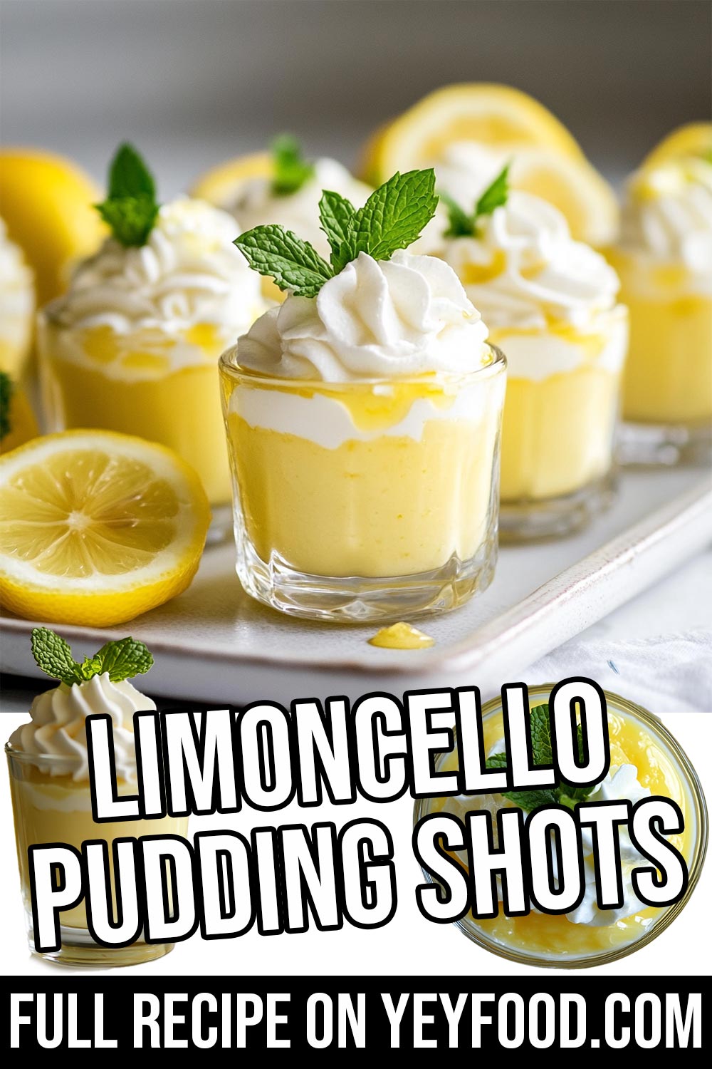 Limoncello Pudding Shots - Yeyfood.com: Recipes, cooking tips, and ...