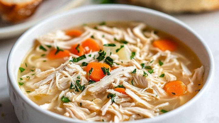 how to cook homemade chicken noodle soup