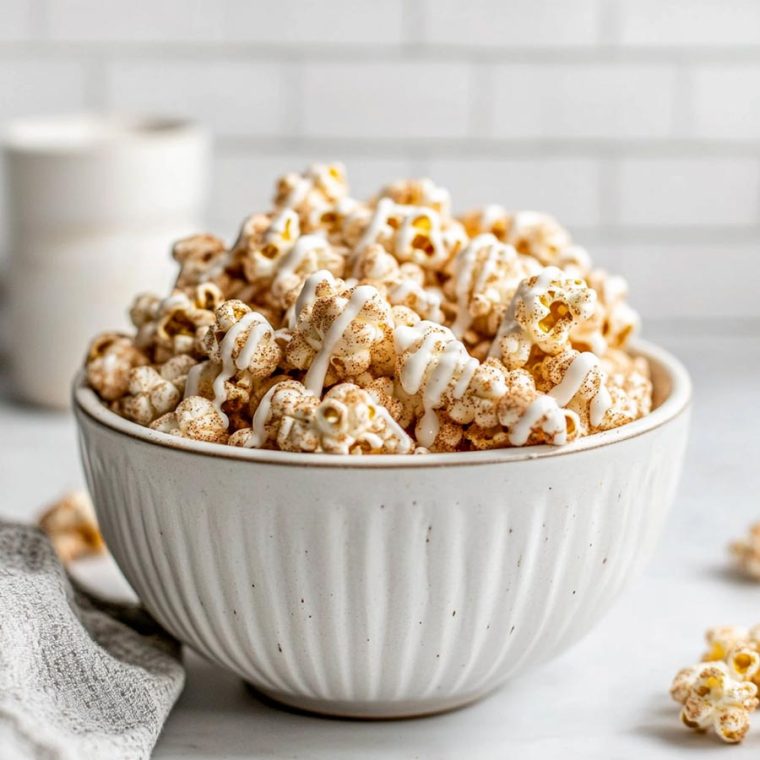 Cinnamon Bun Popcorn - Yeyfood.com: Recipes, cooking tips, and kitchen ...
