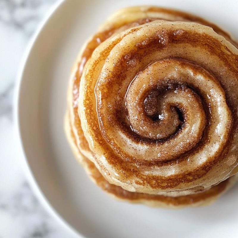 Pumpkin Cinnamon Roll Pancakes - Yeyfood.com: Recipes, cooking tips ...