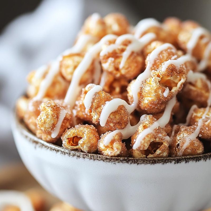 Cinnamon Bun Popcorn - Yeyfood.com: Recipes, cooking tips, and kitchen ...