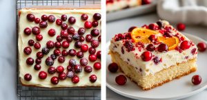 Cranberry Orange Sheet Cake - Yeyfood.com: Recipes, cooking tips, and ...