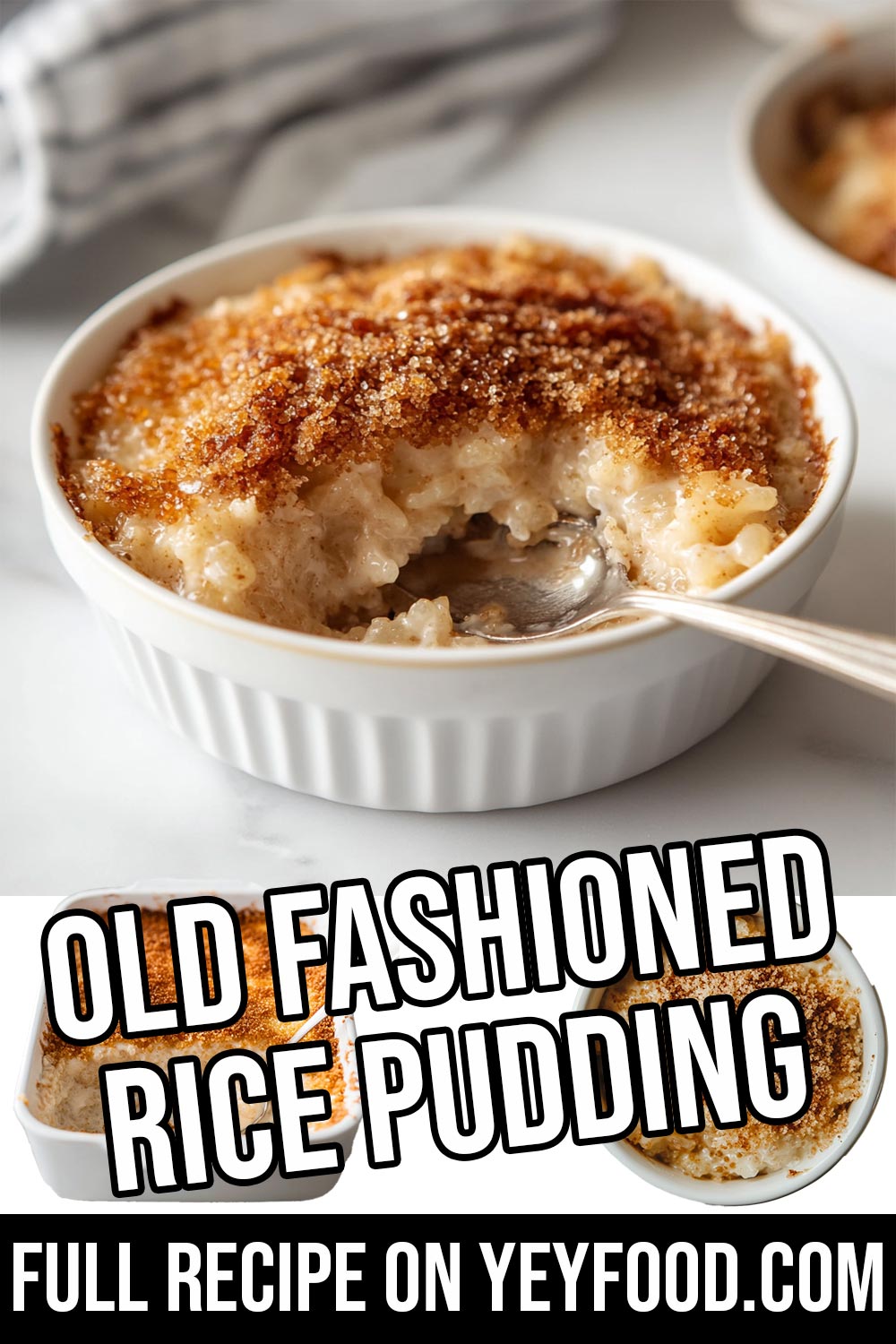 Old Fashioned Rice Pudding - Yeyfood.com: Recipes, cooking tips, and ...