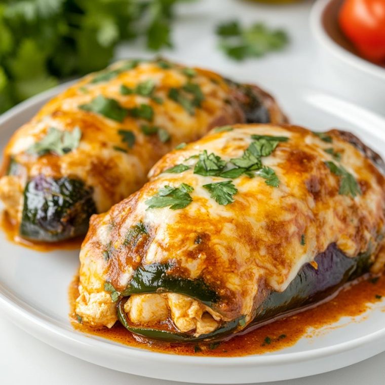 Chicken Stuffed Chile Rellenos - Yeyfood.com: Recipes, cooking tips ...