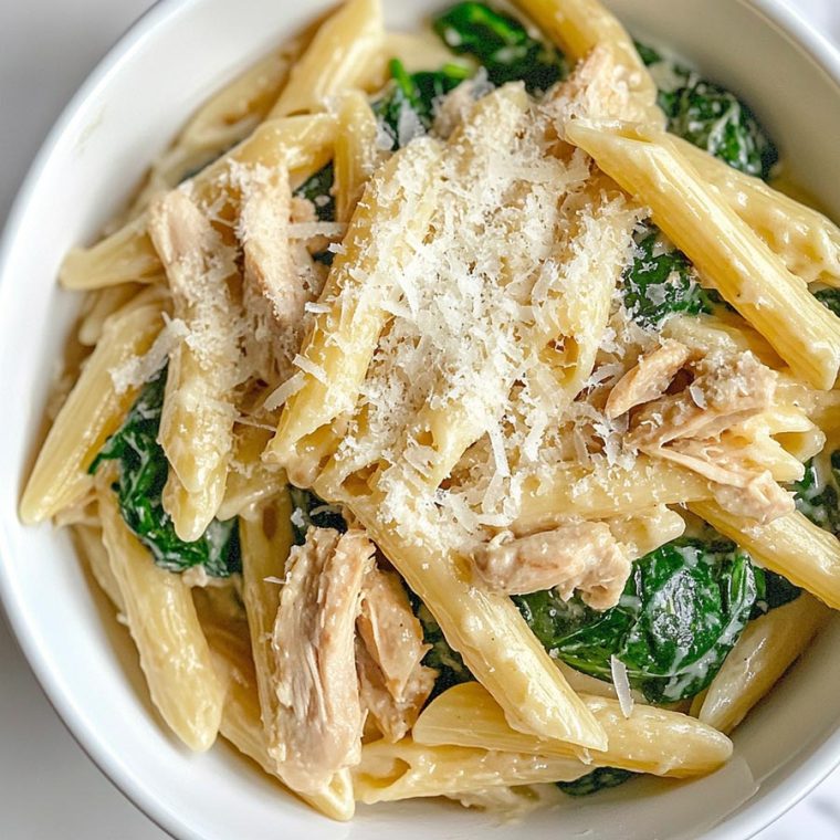 Creamy Spinach Chicken Pasta - Yeyfood.com: Recipes, cooking tips, and ...