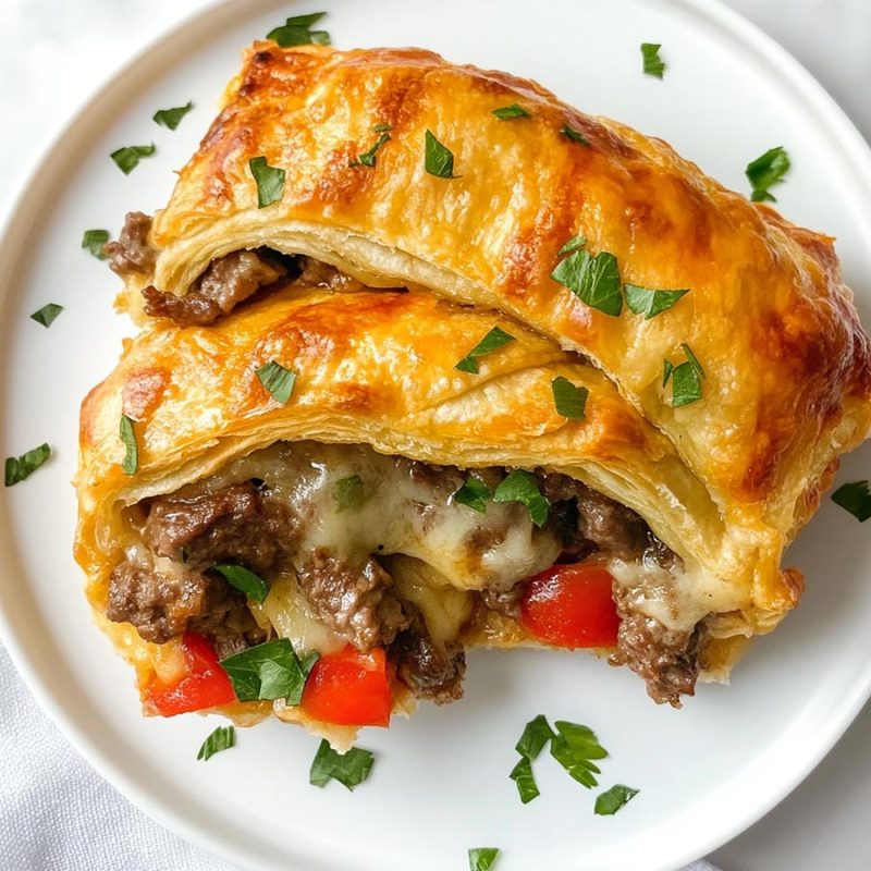 Philly Cheese Steak Crescent Bake - Yeyfood.com: Recipes, cooking tips ...