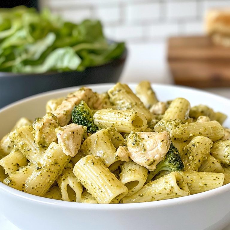 One Pan Creamy Pesto Chicken & Broccoli Pasta - Yeyfood.com: Recipes ...