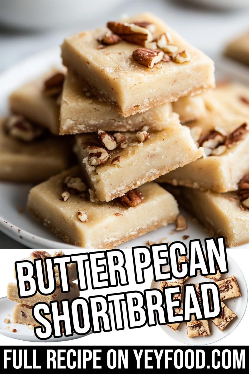 Butter Pecan Shortbread - Yeyfood.com: Recipes, cooking tips, and ...
