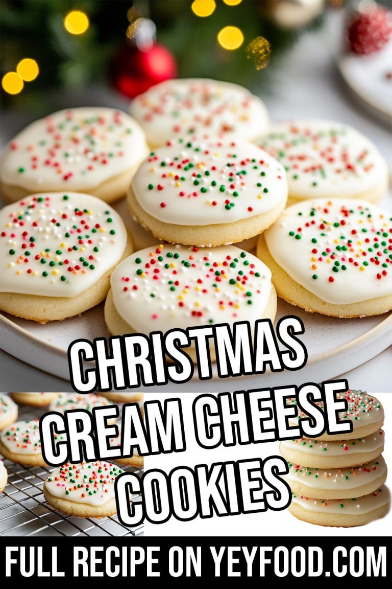 Christmas Cream Cheese Cookies - Yeyfood.com: Recipes, cooking tips ...