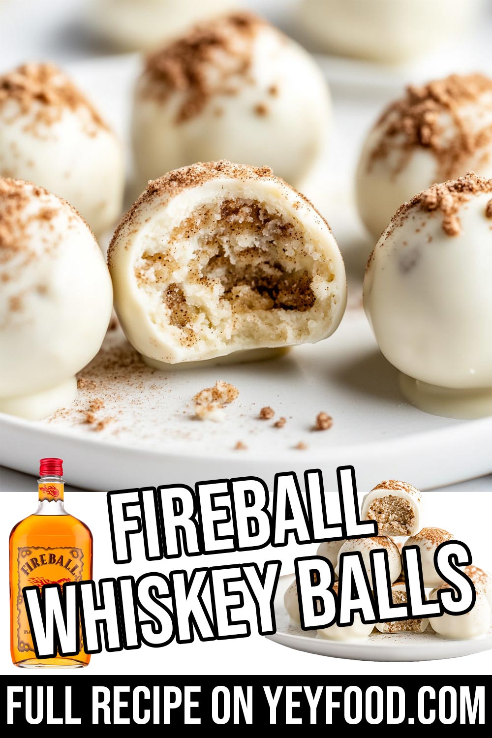 Fireball Whiskey Balls - Yeyfood.com: Recipes, cooking tips, and ...