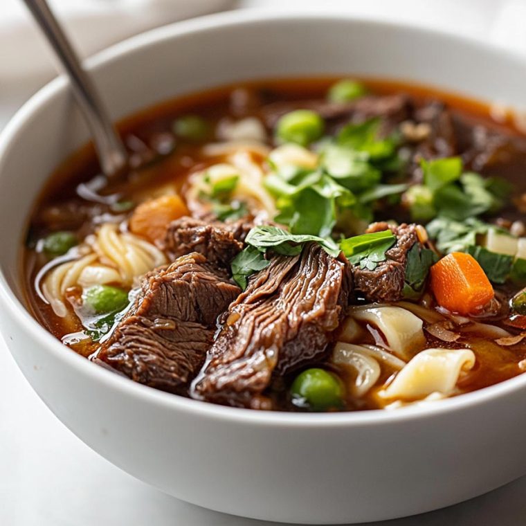 Crockpot Short Rib Noodle Soup - Yeyfood.com: Recipes, cooking tips ...