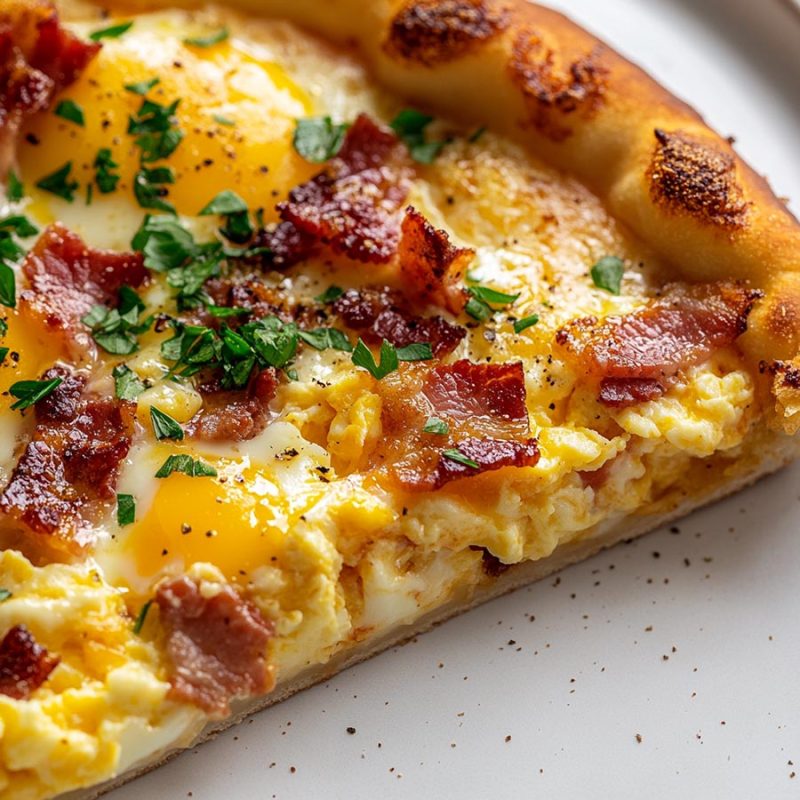 Bacon, Egg and Cheese Breakfast Pizza - Yeyfood.com: Recipes, cooking tips, and kitchen hacks ...