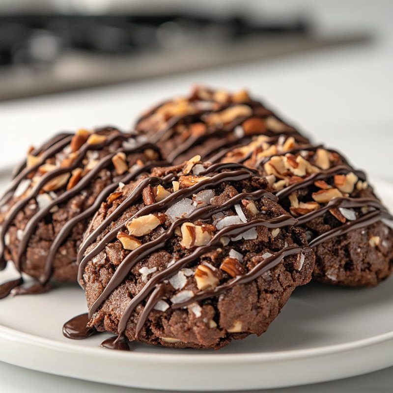 German Chocolate Cake Cookies - Yeyfood.com: Recipes, cooking tips, and ...