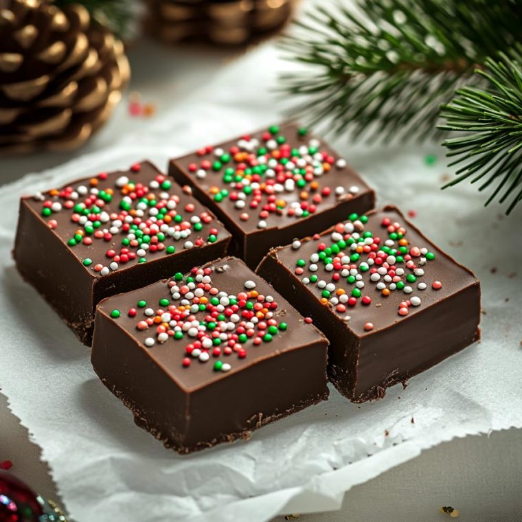 Christmas Chocolate Fudge - Yeyfood.com: Recipes, cooking tips, and ...