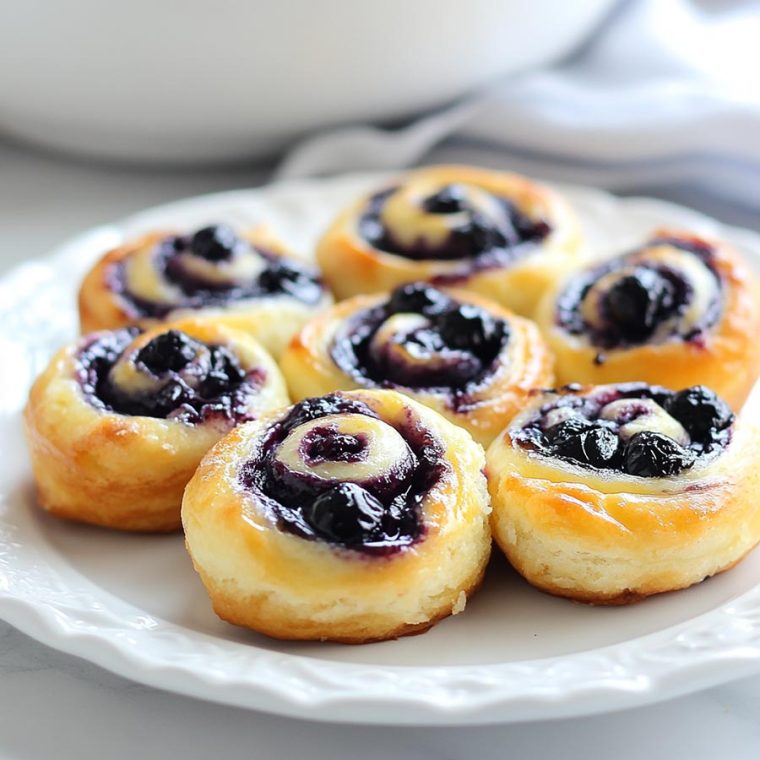 Blueberry Cream Cheese Swirly Bread - Yeyfood.com: Recipes, cooking ...