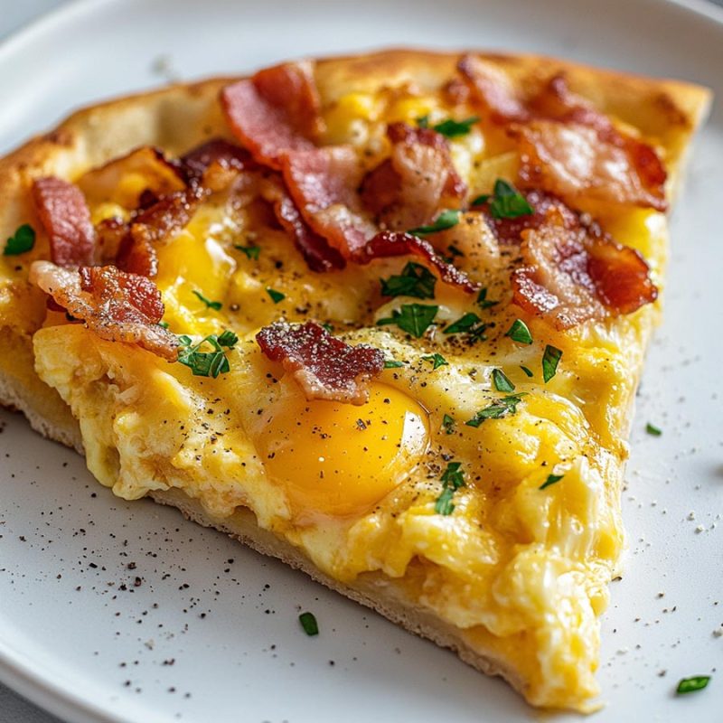 Bacon, Egg and Cheese Breakfast Pizza - Yeyfood.com: Recipes, cooking tips, and kitchen hacks ...