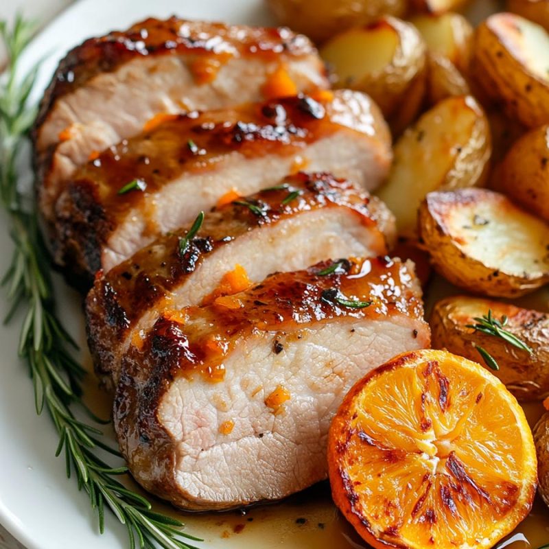 Orange Glazed Pork Loin - Yeyfood.com: Recipes, cooking tips, and kitchen hacks for home cooks ...