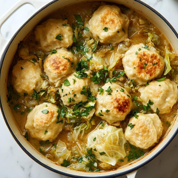 German Cabbage & Dumplings - Yeyfood.com: Recipes, cooking tips, and ...