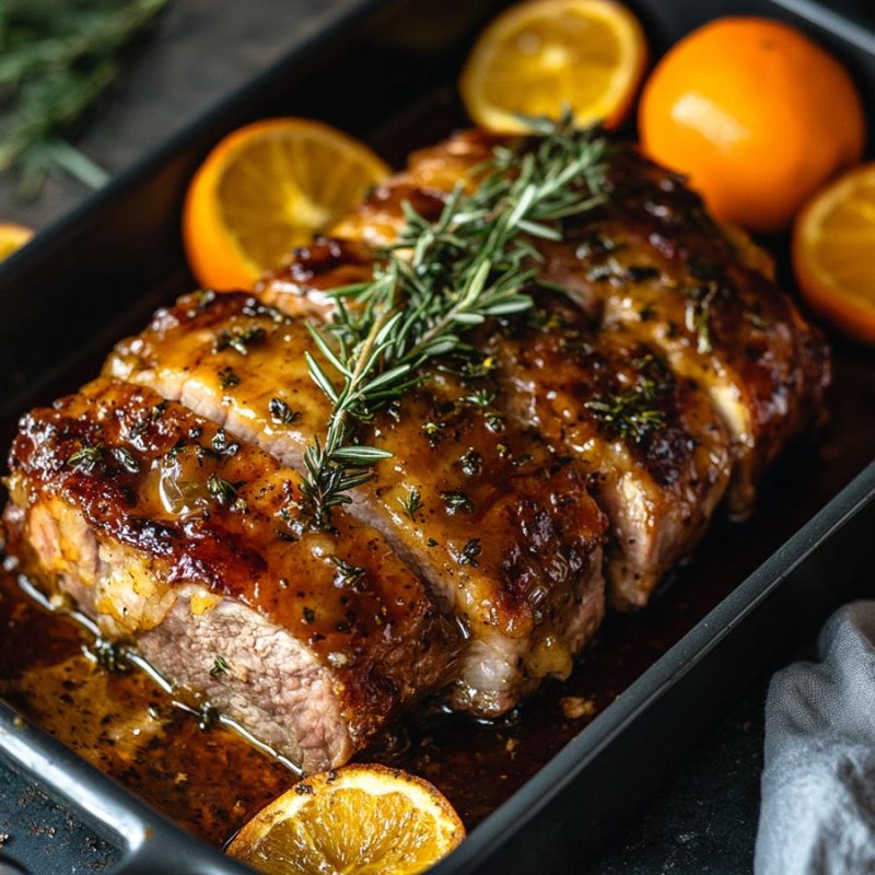 Orange Glazed Pork Loin - Yeyfood.com: Recipes, cooking tips, and ...