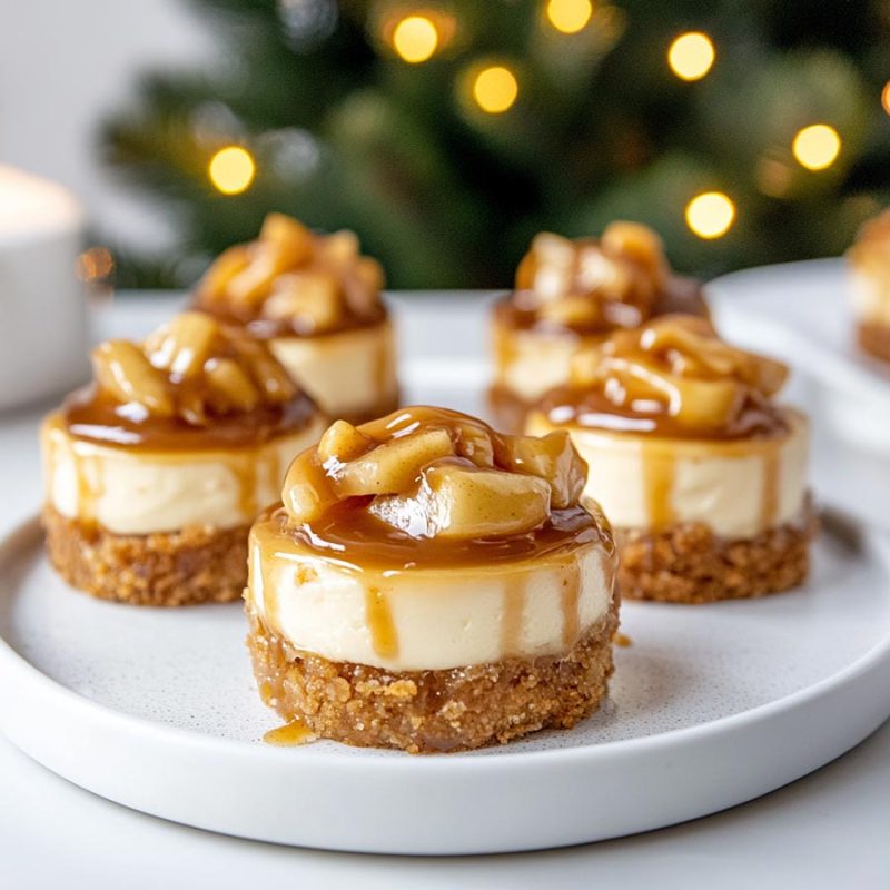 Mini Caramel Apple Cheesecakes - Yeyfood.com: Recipes, cooking tips ...