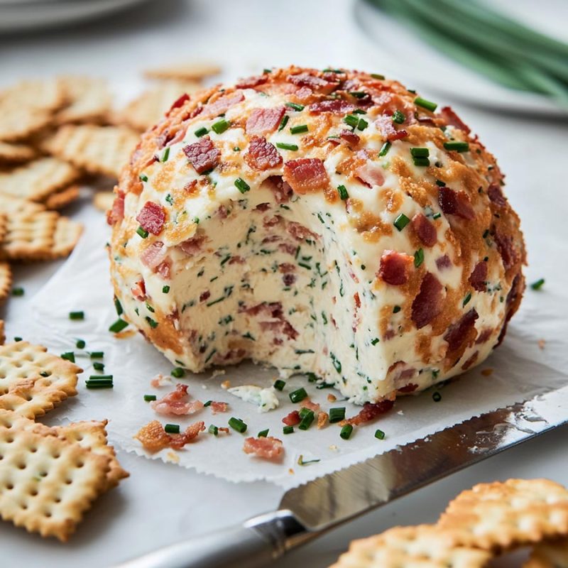 Bacon Cheddar Ranch Cheeseball - Yeyfood.com: Recipes, cooking tips ...
