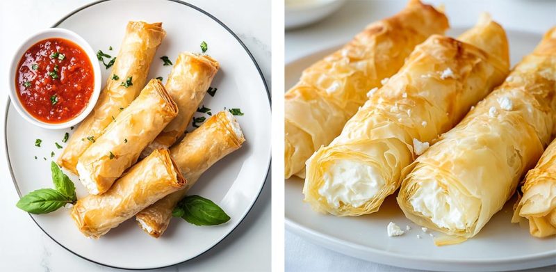 Baked Cream Cheese Rangoon Rolls - Yeyfood.com: Recipes, cooking tips ...