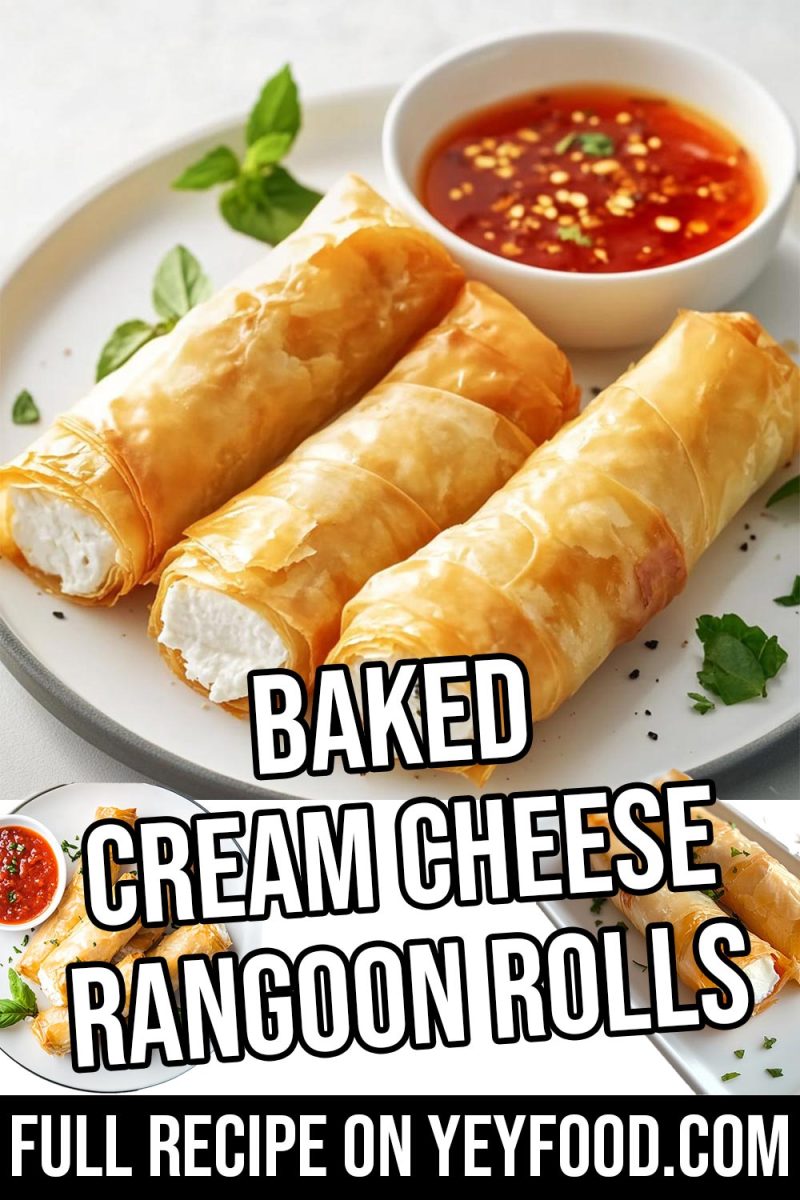 Baked Cream Cheese Rangoon Rolls - Yeyfood.com: Recipes, cooking tips ...